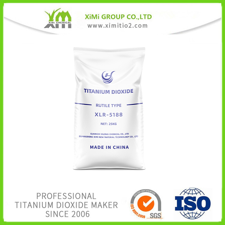 China High purity Rutile Titanium Dioxide TiO2 XLR-5188 manufacturers ...